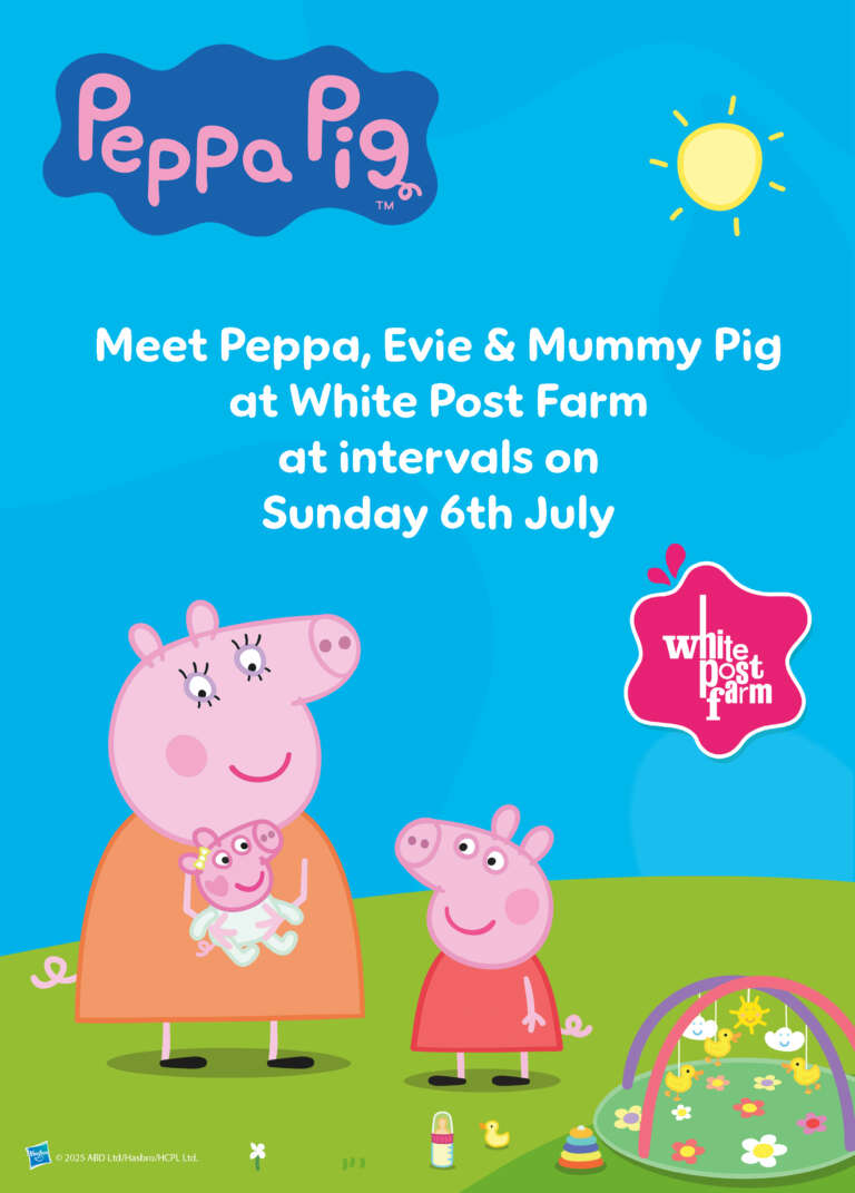 Meet Peppa, Evie & Mummy Pig – White Post Farm